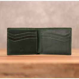 Buy Sierra Bifold Wallet - Forest Green - leather wallets in Canada